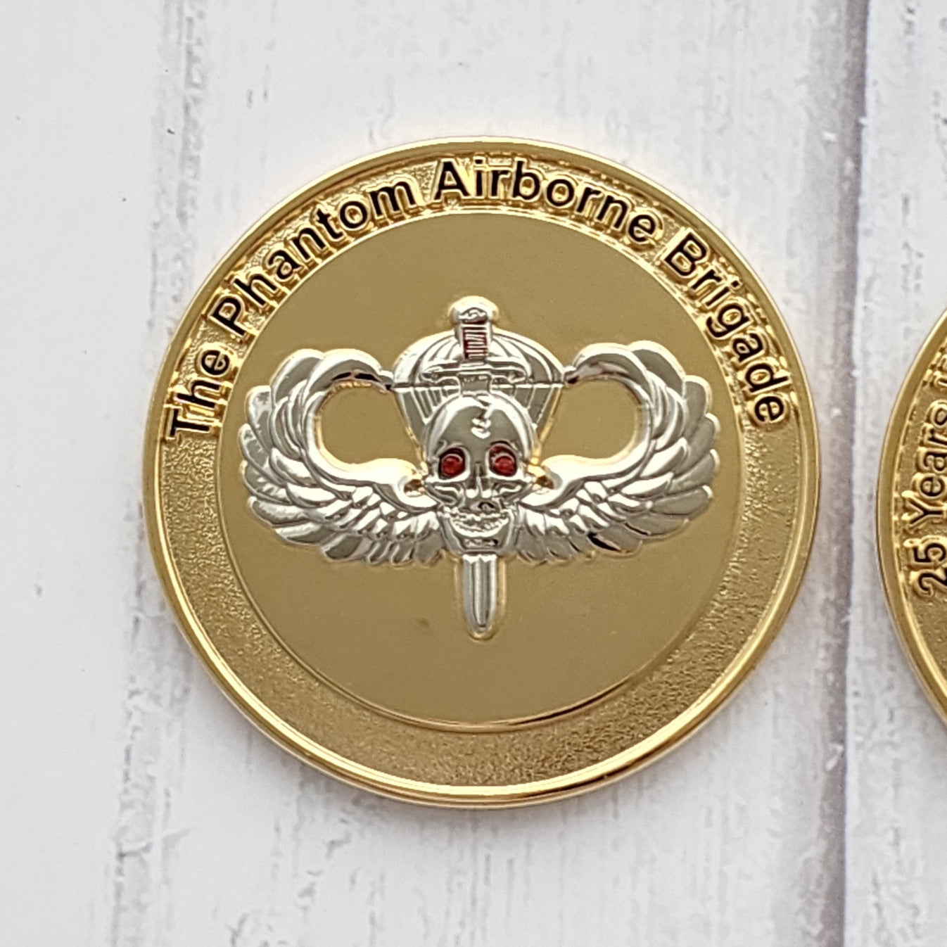 Phantom Airborne Brigade 101st Airborne Challange Coin – Phantom Airborne Brigade Quartermaster