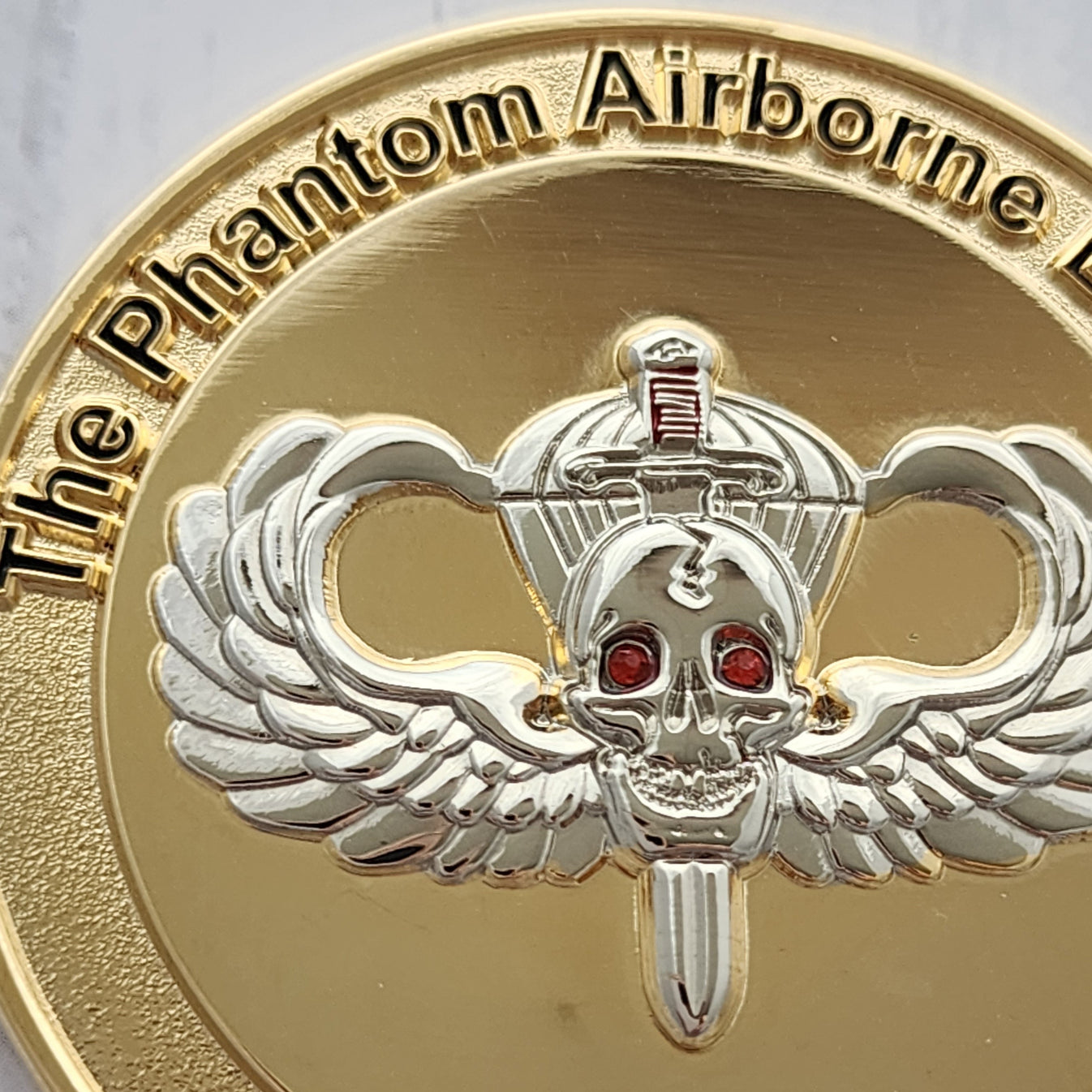 Phantom Airborne Brigade 101st Airborne Challange Coin – Phantom Airborne Brigade Quartermaster