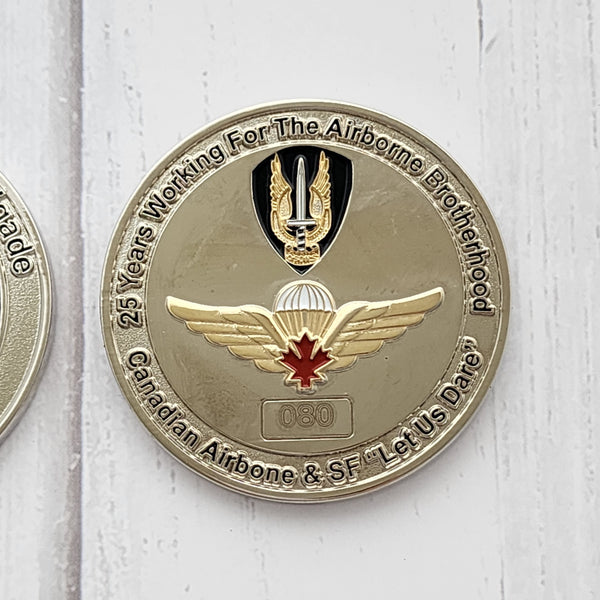 Phantom Airborne Brigade Canadian Paratrooper Challange Coin – Phantom ...