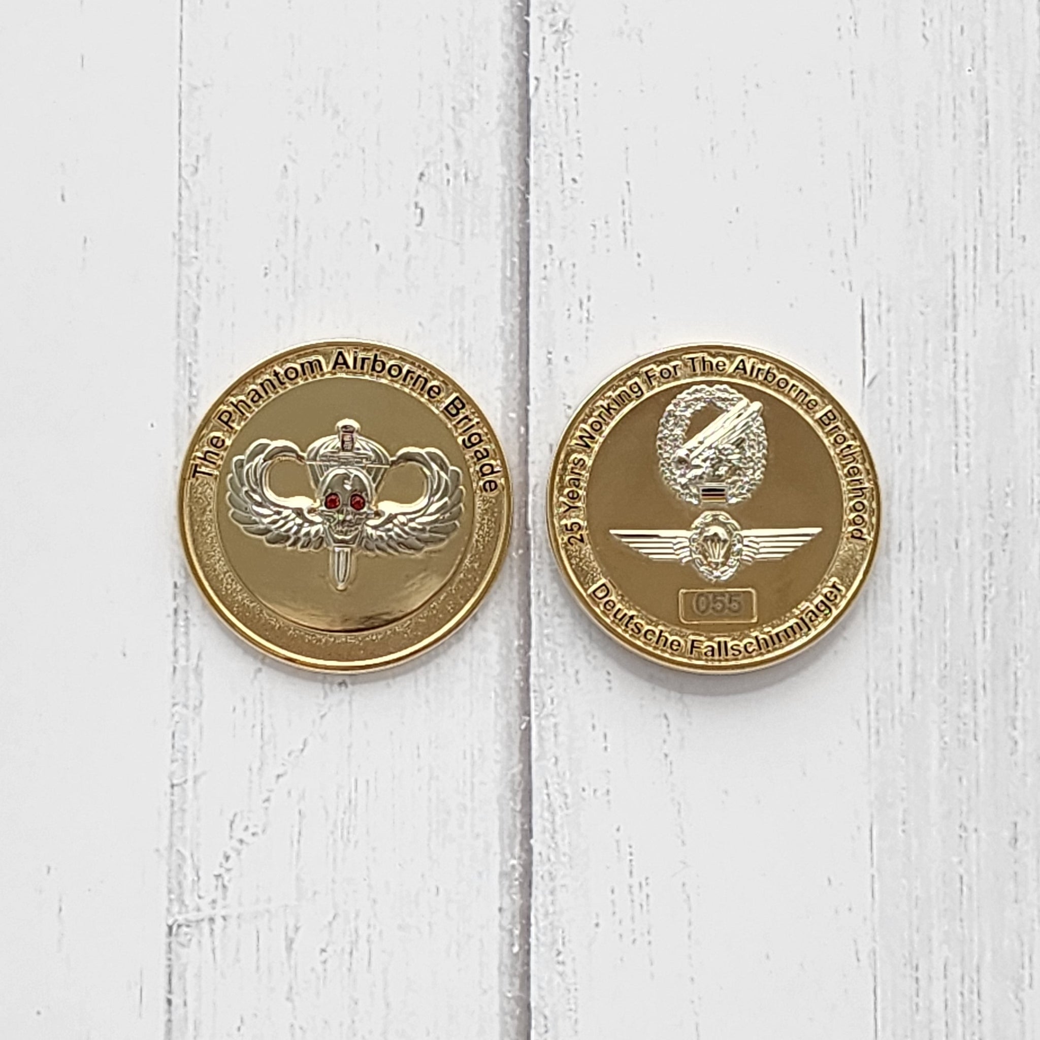 Phantom Airborne Brigade German Paratrooper Challange Coin – Phantom ...