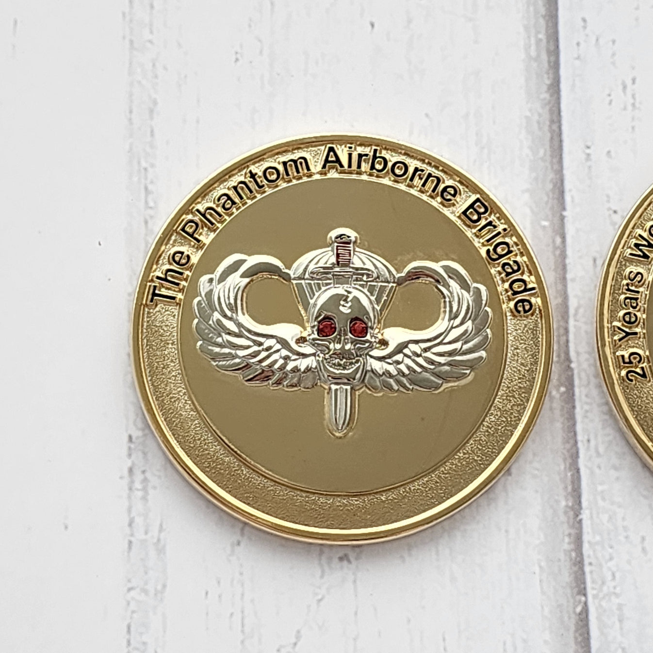 Phantom Airborne Brigade German Paratrooper Challange Coin – Phantom Airborne Brigade Quartermaster