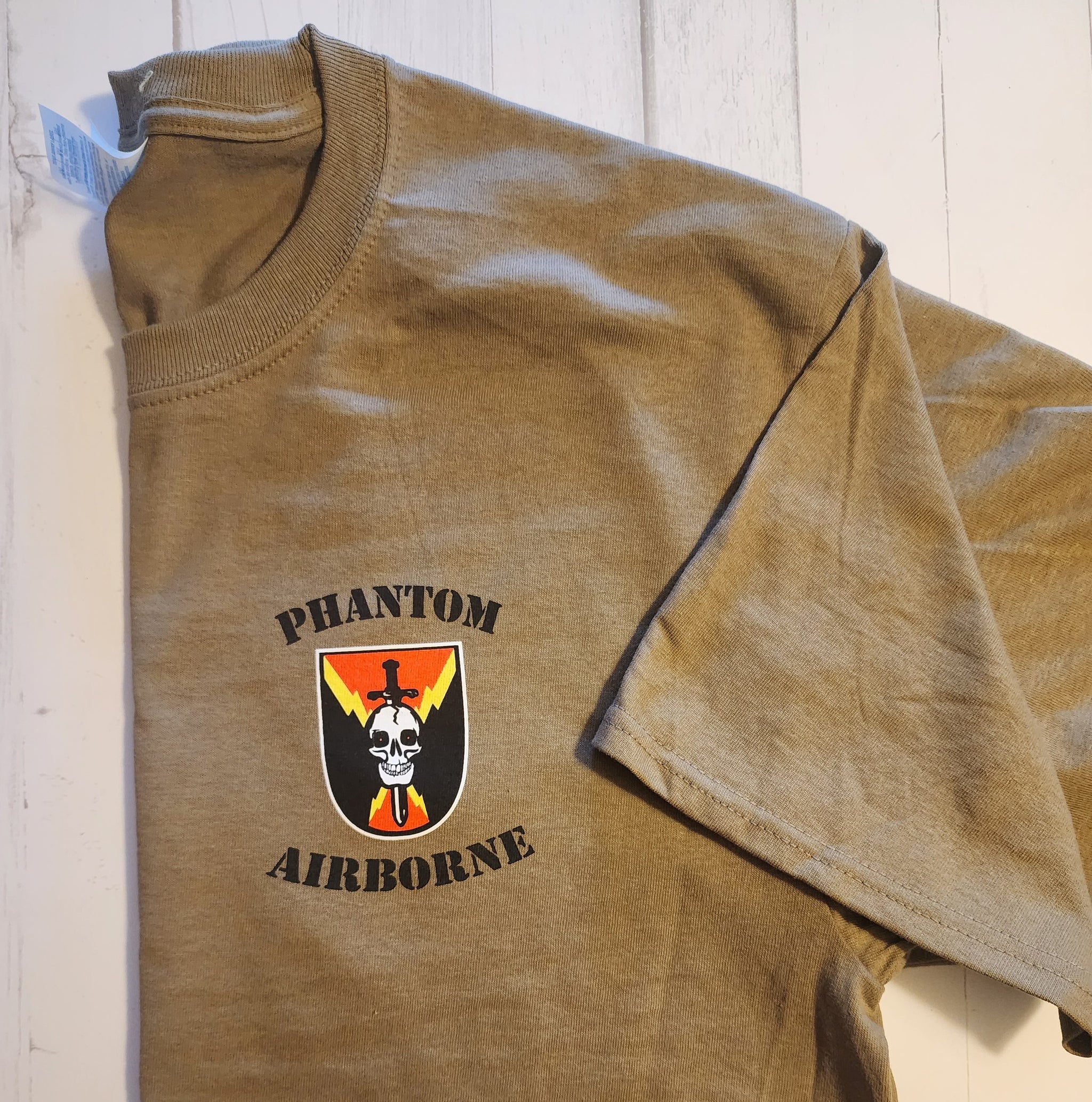 "If You Die, We Split Your Gear" T-Shirt – Phantom Airborne Brigade ...